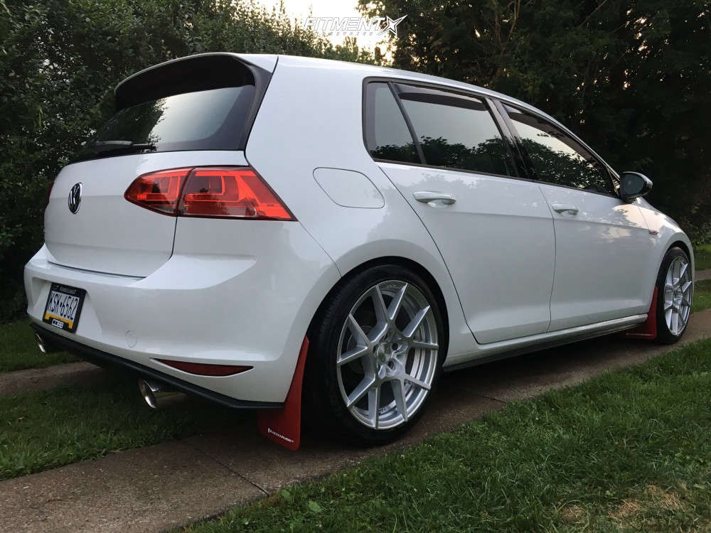 2017 Volkswagen GTI S with 18x8.5 Rotiform Kps and Hankook 225x40 on ...