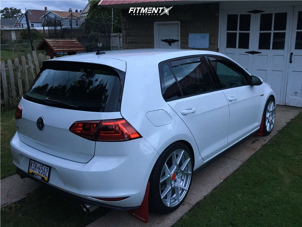 2017 Volkswagen GTI S with 18x8.5 Rotiform Kps and Hankook 225x40 on ...