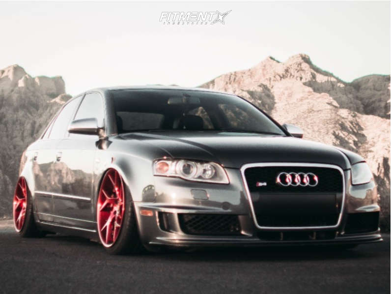2007 Audi S4 Base with 19x9.5 SevenK Hydra 2-piece and Accelera 225x35 ...