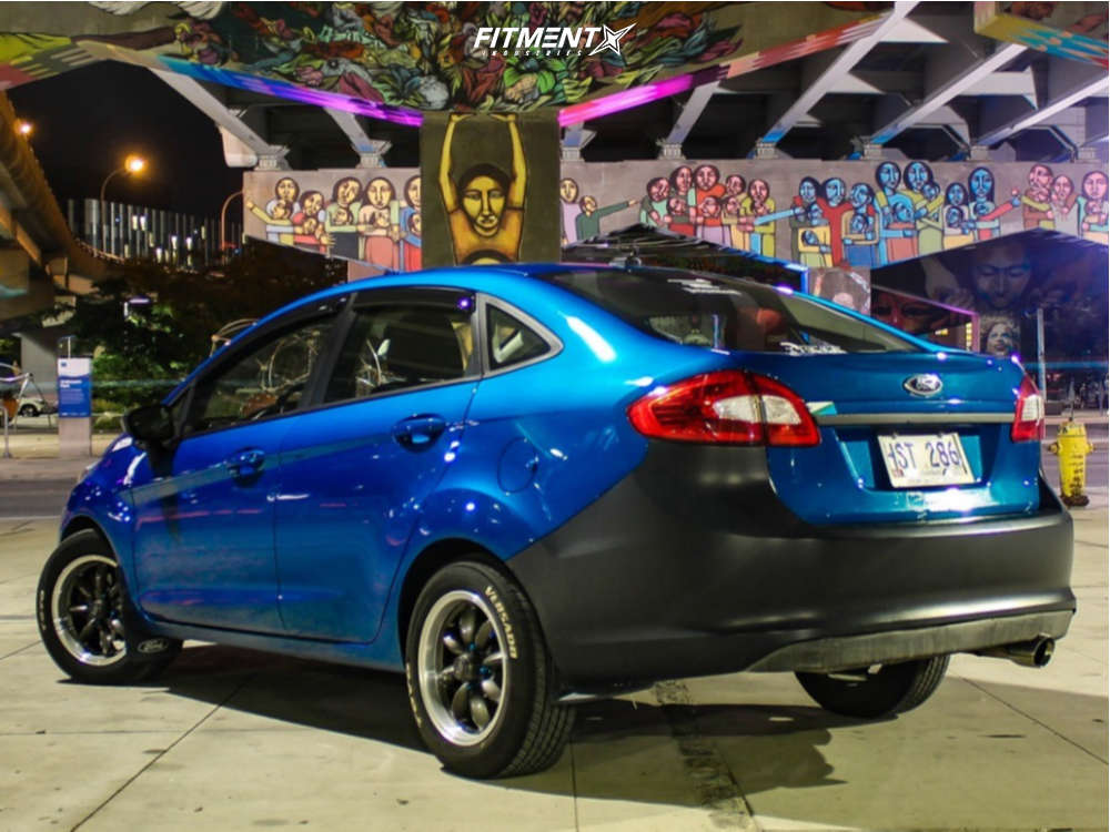 2012 Ford Fiesta SE with 15x7.5 Rota RBX and Toyo Tires 195x60 on Stock ...