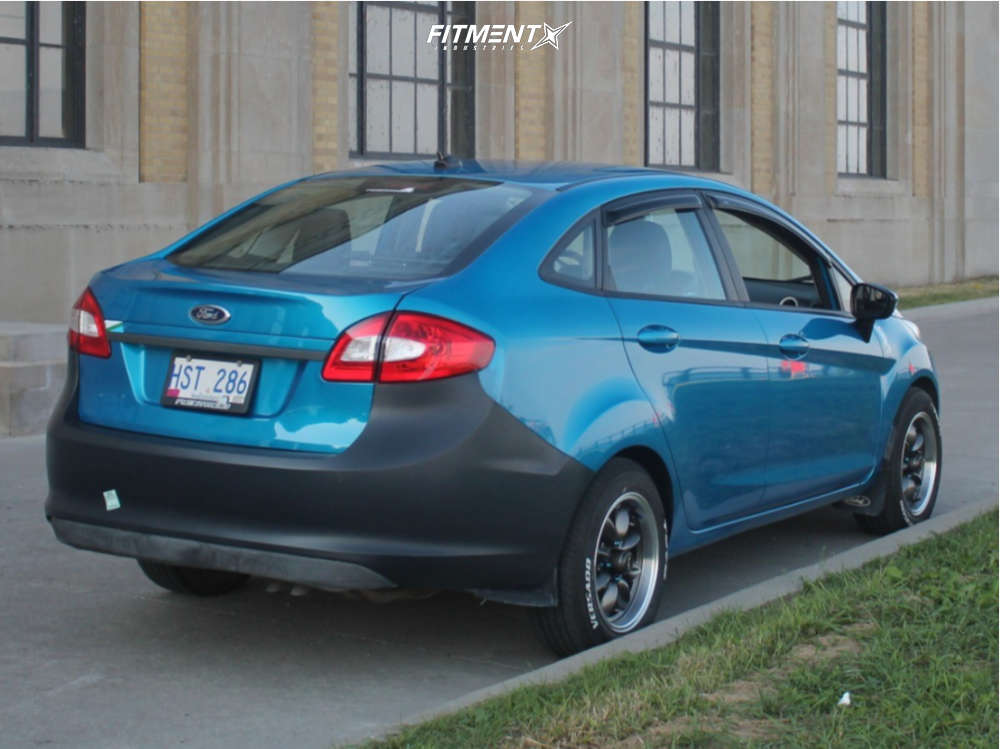 2012 Ford Fiesta SE with 15x7.5 Rota RBX and Toyo Tires 195x60 on Stock ...