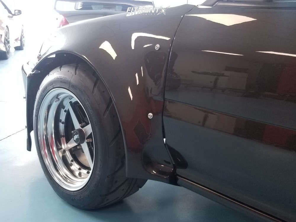 1989 Honda Civic DX with 15x9.5 Work Equip 01 and Achilles 245x45 on Coilovers | 501413 ...