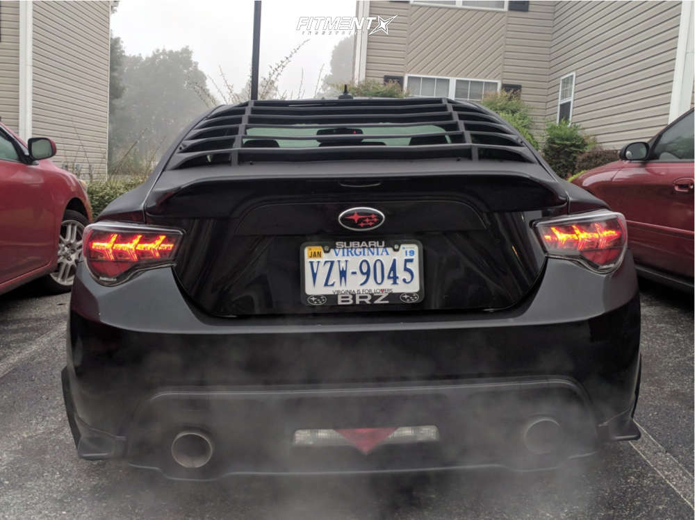 2013 Subaru BRZ Limited with 18x9.5 Varrstoen Es2 and Federal 245x35 on ...