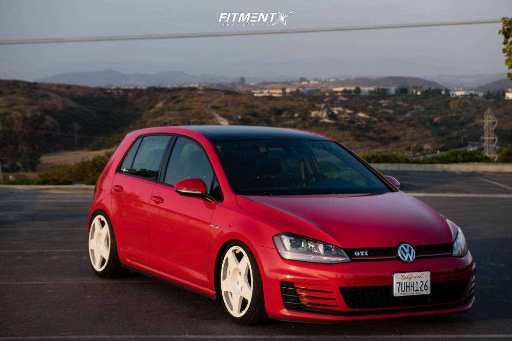 2016 Volkswagen GTI SE with 18x8.5 Fifteen52 Tarmac and Firestone ...