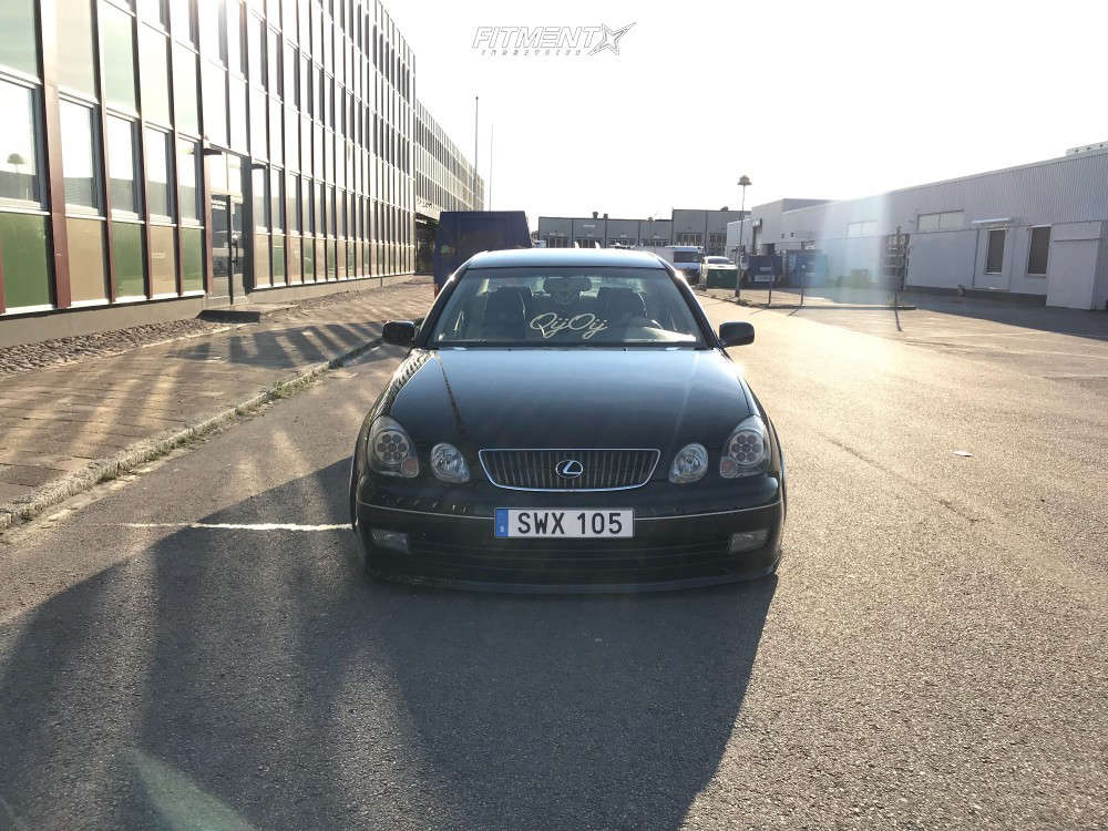 2002 Lexus GS300 Base with 19x10 Riverside Trafficstar DTX and Achilles ...