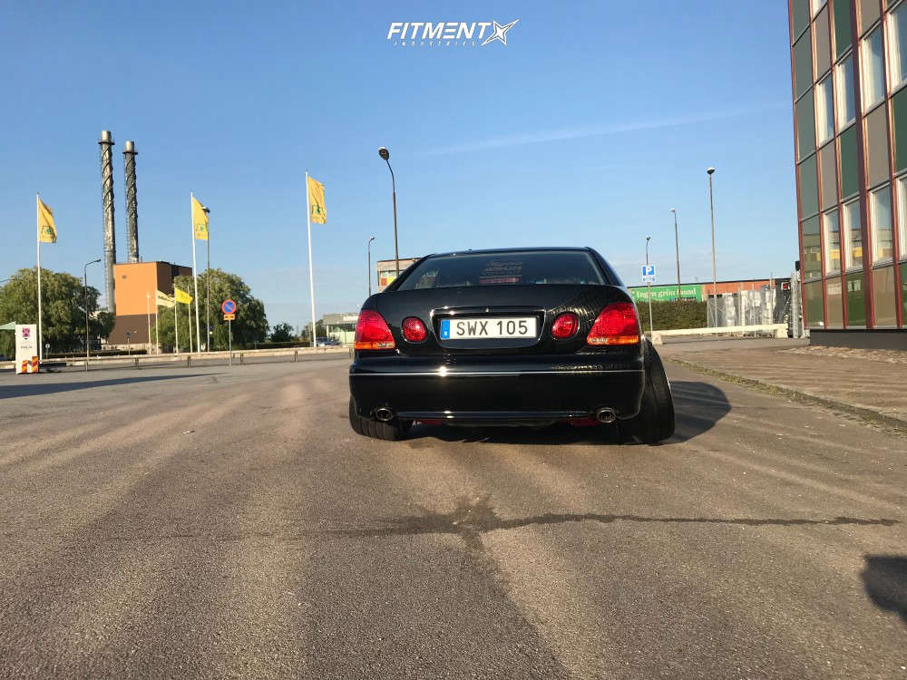 2002 Lexus GS300 Base with 19x10 Riverside Trafficstar DTX and Achilles ...