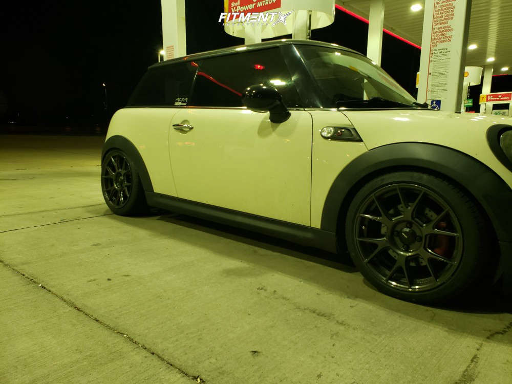 2011 Mini Cooper S with 17x8 Konig Ampliform and Nankang 215x40 on ...