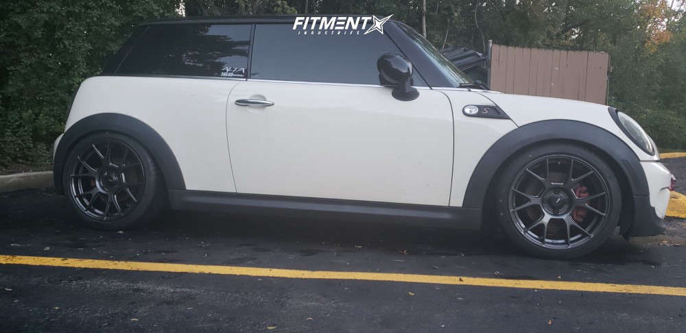 2011 Mini Cooper S with 17x8 Konig Ampliform and Nankang 215x40 on ...