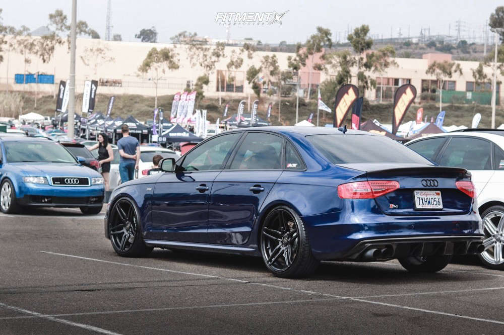 2013 Audi S4 Base with 20x9.5 DPE FT-5S and Accelera 245x35 on Lowering ...