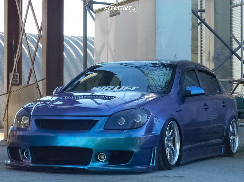 Custom Silver Chevy Cobalt