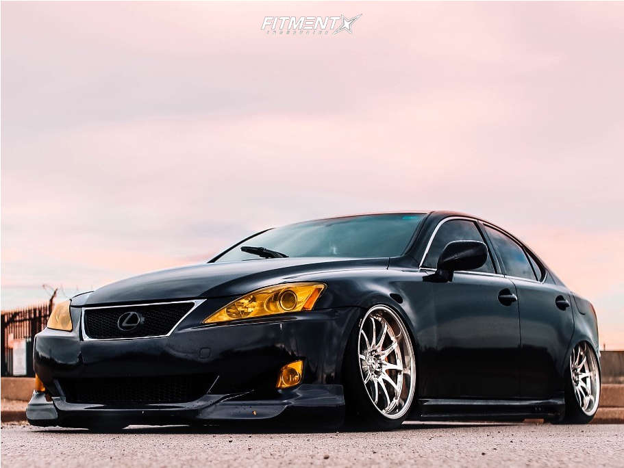 2006 Lexus IS350 Base with 19x9.5 Volk Ce28n and Federal 255x35 on Air ...