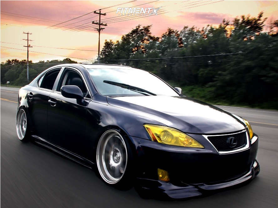 2006 Lexus IS350 Base with 19x9.5 Volk Ce28n and Federal 255x35 on Air ...