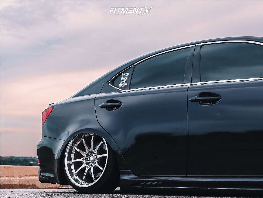 2006 Lexus IS350 Base with 19x9.5 Volk Ce28n and Federal 255x35 on Air ...