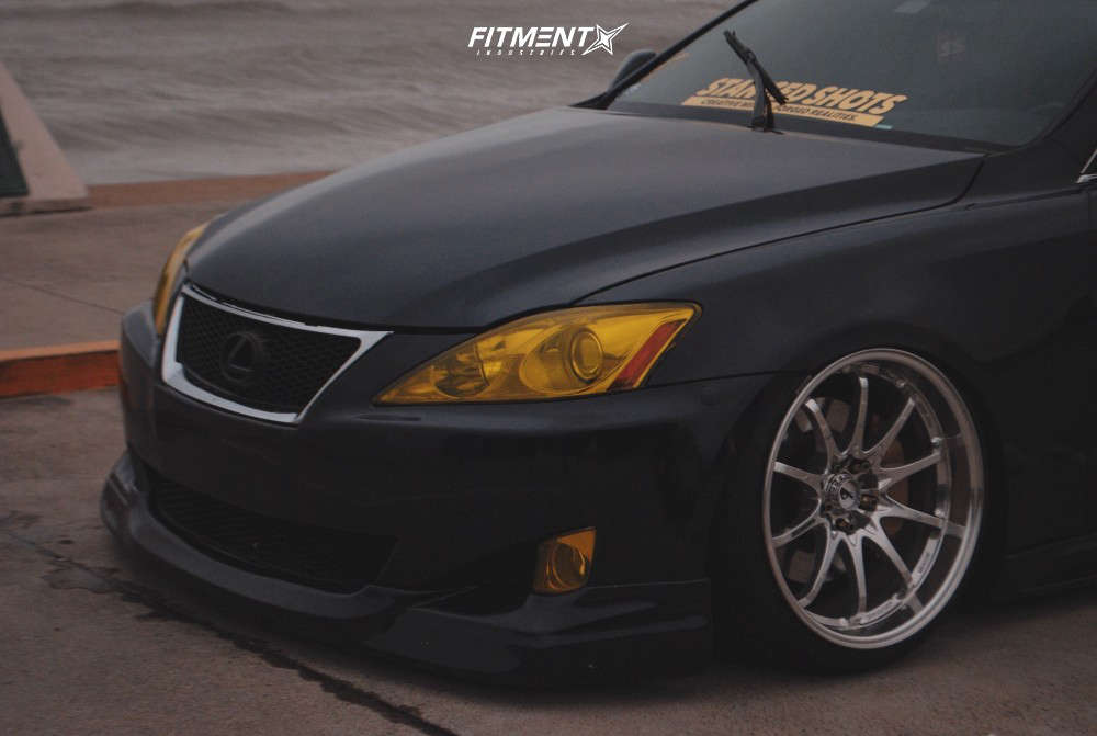 2006 Lexus IS350 Base with 19x9.5 Volk Ce28n and Federal 255x35 on Air ...