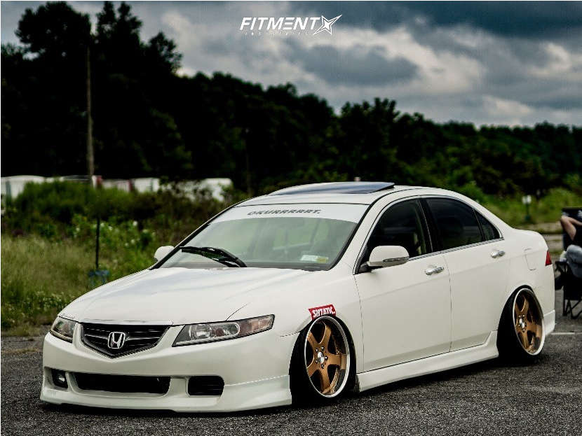 2005 Acura TSX Base with 18x9.5 Trafficstar Dtx and Nankang 215x35 on ...