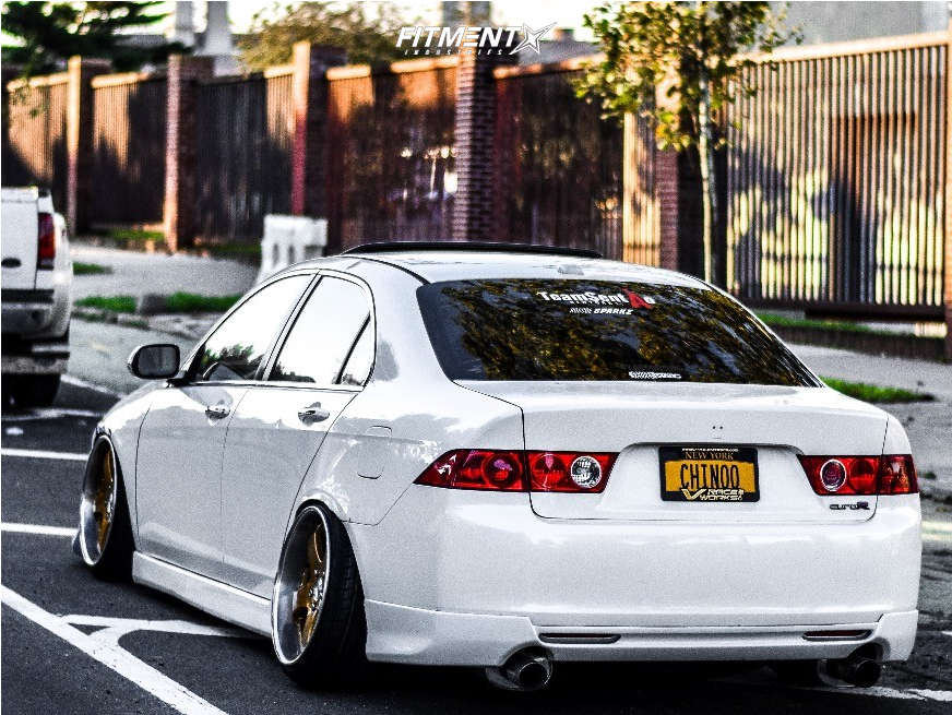 2005 Acura TSX Base with 18x9.5 Trafficstar Dtx and Nankang 215x35 on ...