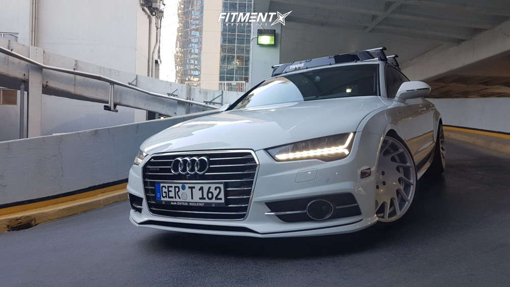 2016 Audi A7 Quattro Technik with 20x10 Vossen Vle-1 and Pirelli 245x35 ...