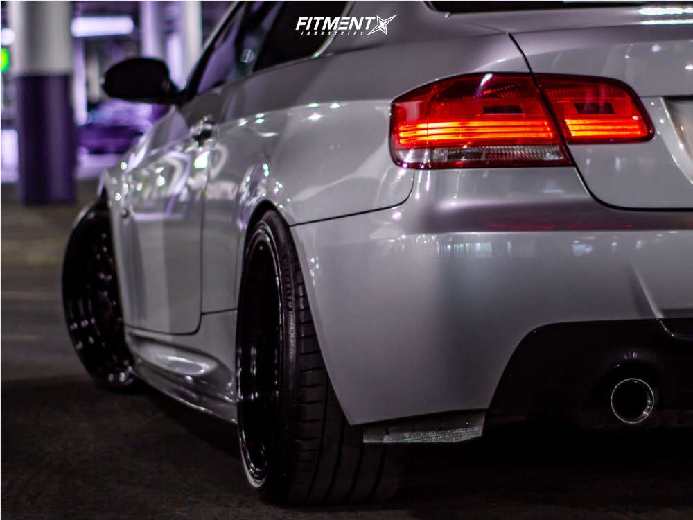 2007 BMW 3 Series Base with 19x9.5 Varrstoen Es1 and Michelin 225x35 on ...