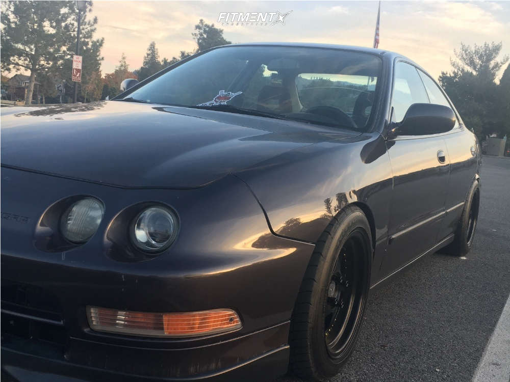 1995 Acura Integra RS with 15x8 AVID1 AV19 and Nitto 205x45 on ...