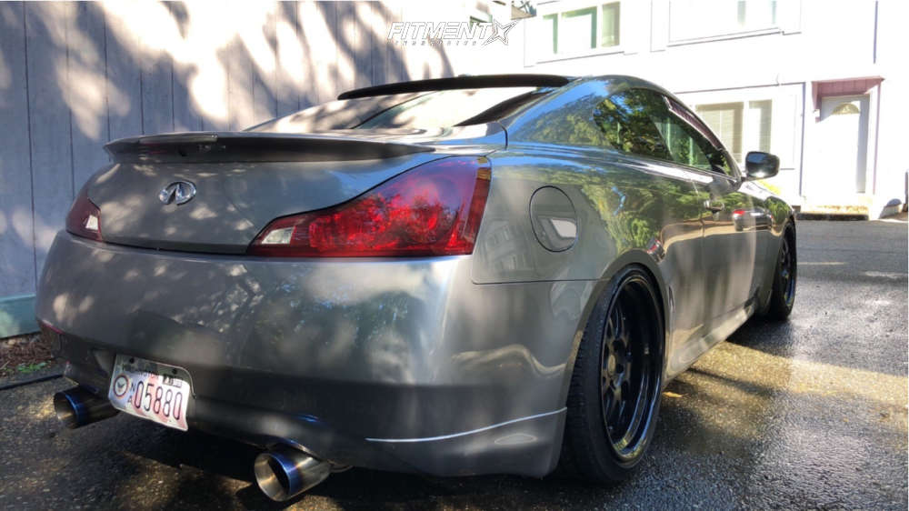 2008 INFINITI G37 Sport with 19x9.5 Concept One Csl-55 and Nankang ...