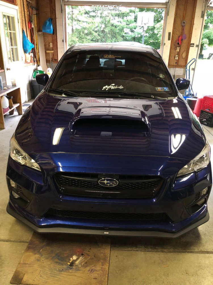 2017 Subaru WRX Base with 18x9.5 Rays Engineering 57C6 and Hankook ...