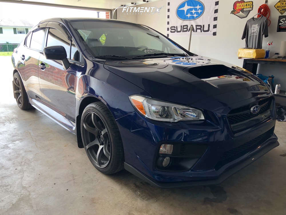 2017 Subaru WRX Base with 18x9.5 Rays Engineering 57C6 and Hankook ...