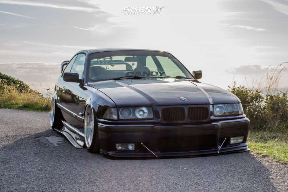 1996 BMW 328i Base with 17x8 Work Equip E05 and Kumho 195x40 on Air ...