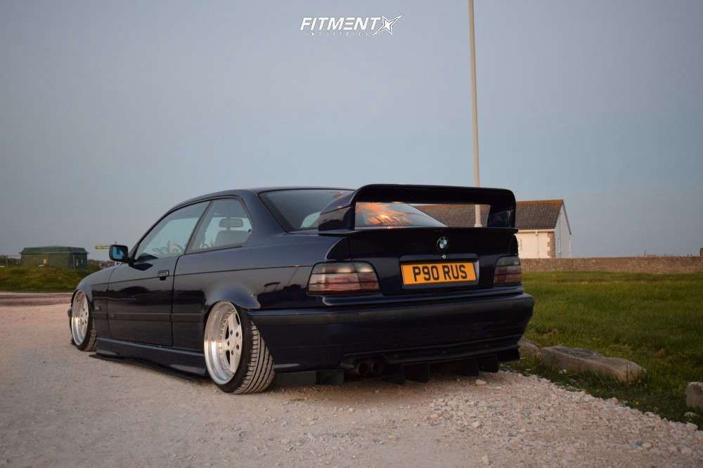 1996 BMW 328i Base with 17x8 Work Equip E05 and Kumho 195x40 on Air ...
