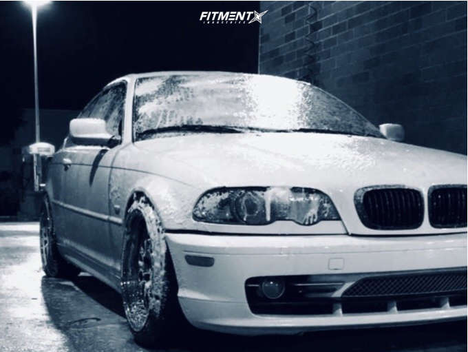 2003 BMW 330Ci Base with 18x9.5 ESR Sr01 and Nankang 235x40 on ...