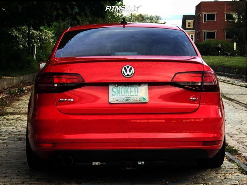 2016 Volkswagen Jetta Sport with 18x8.5 Rotiform Blq and Accelera ...