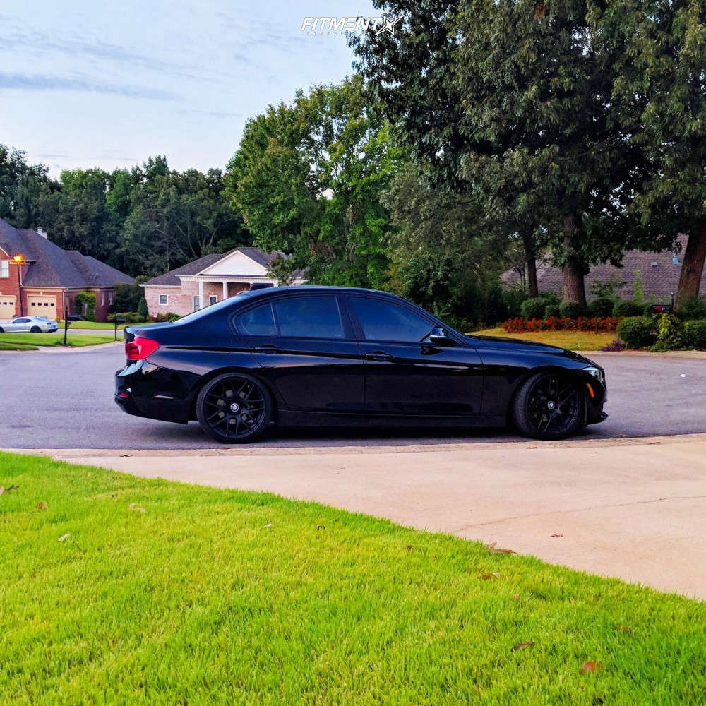 2017 BMW 320i Base with 19x8.5 Curva C7 and BFGoodrich 245x35 on ...