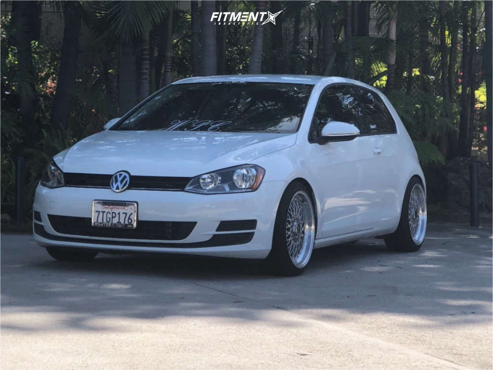2015 Volkswagen Golf S with 18x8.5 JNC Jnc004 and Kumho 215x40 on ...