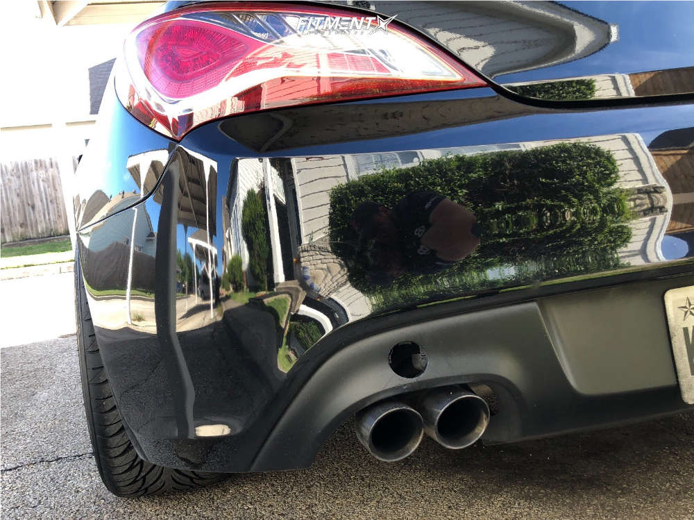 2013 Hyundai Genesis Coupe 2.0T Premium with 18x9.5 ESR Sr11 and ...