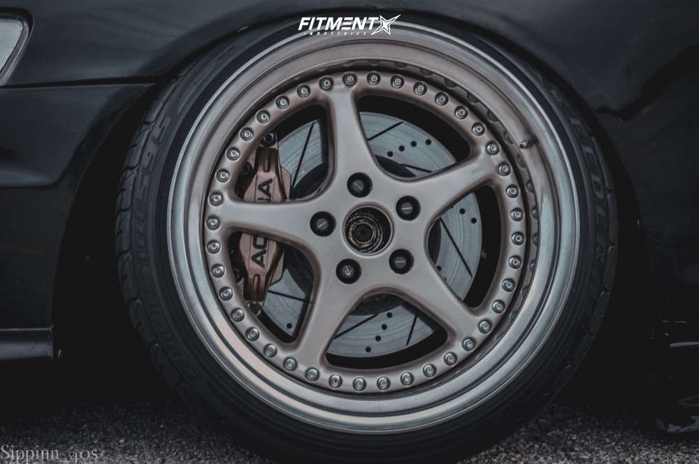 2001 Honda Accord EX with 18x10.5 OZ Racing Mito and Federal 215x40 on ...