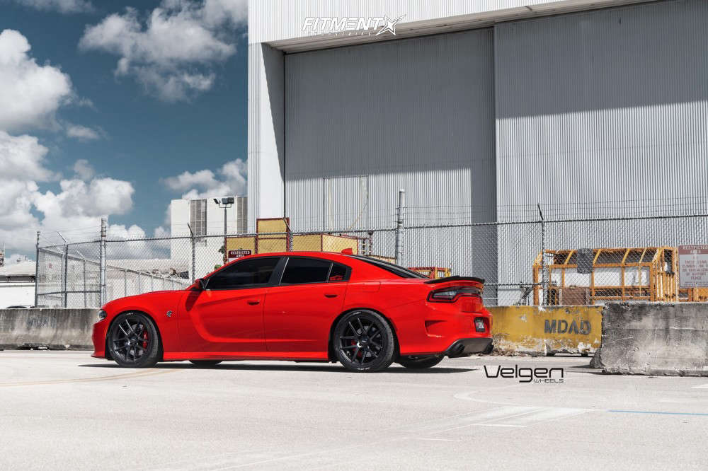 2017 Dodge Charger SRT Hellcat with 20x9 Velgen Vmb5 and Nitto 275x40 ...