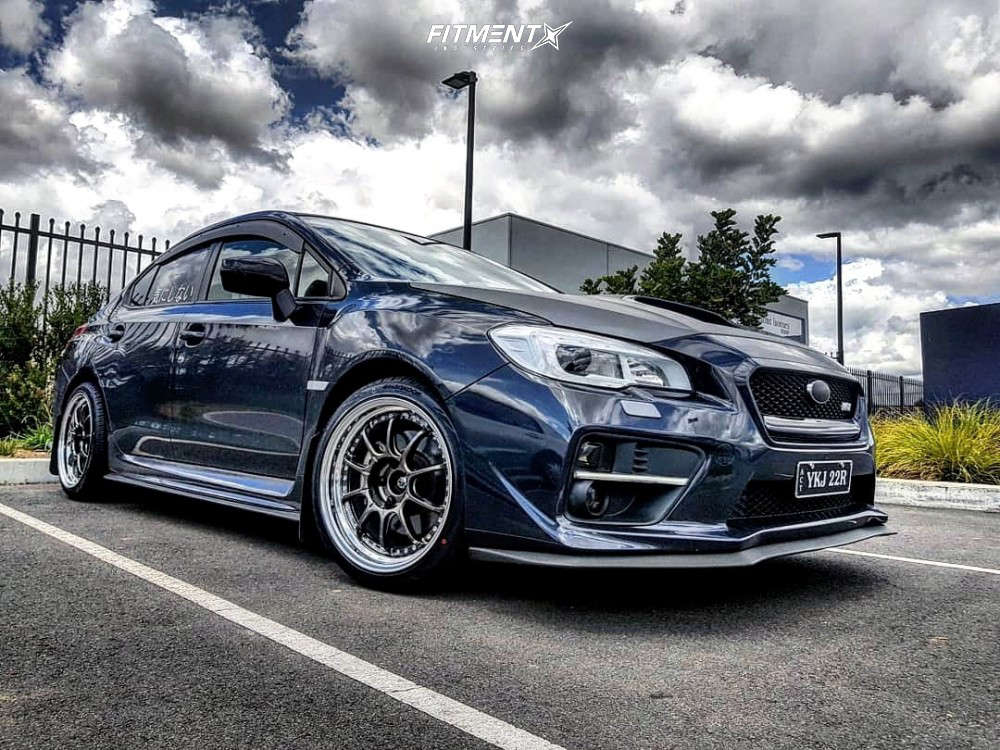 2015 Subaru WRX Base with 18x9.5 SSR Sp5 and Hankook 255x35 on Stock ...
