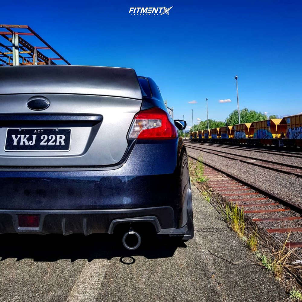 2015 Subaru WRX Base with 18x9.5 SSR Sp5 and Hankook 255x35 on Stock ...