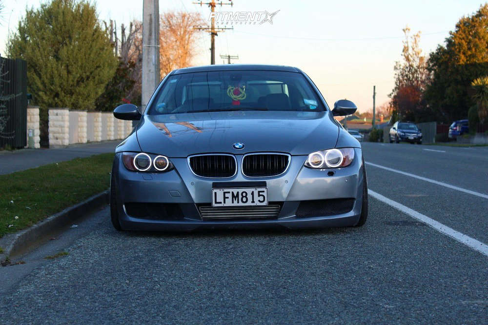 2008 BMW 335i Base with 17x9 RUF CTR and Linglong 215x40 on Air Suspension | 510949 | Fitment ...