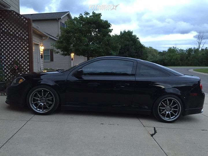2008 Chevrolet Cobalt SS with 18x9.5 Varrstoen Es3 and Continental ...