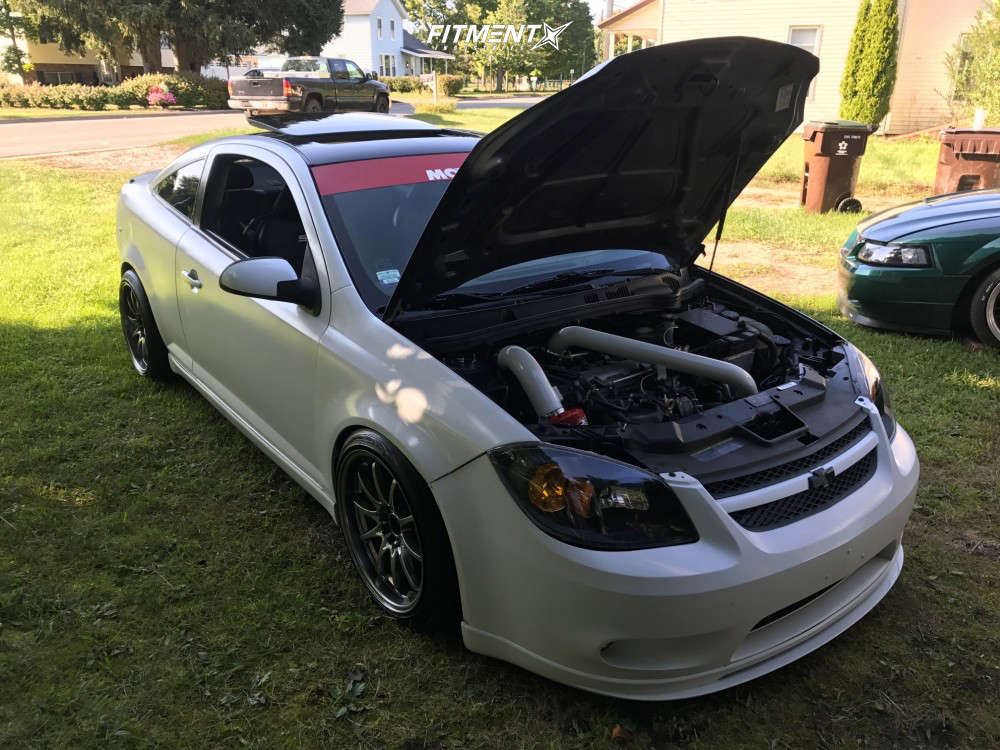 2008 Chevrolet Cobalt SS with 18x9.5 Varrstoen Es3 and Continental ...