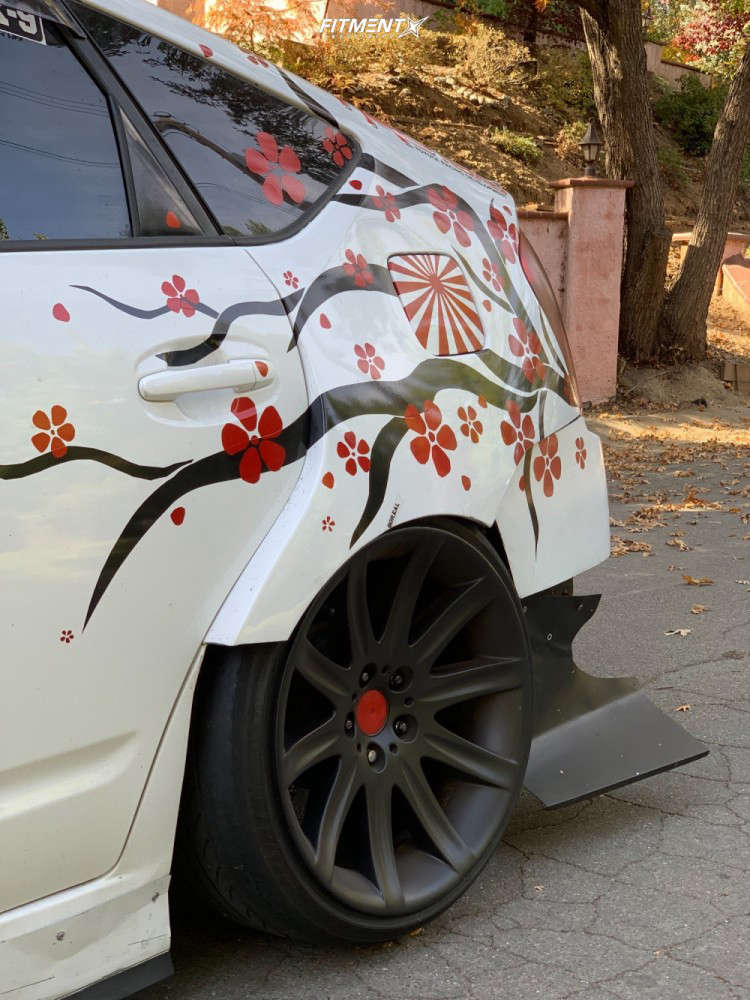 2004 Toyota Prius Base with 19x9 OEM Wheels Style 95 and Delinte 215x35 ...