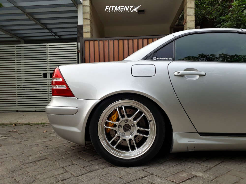 1999 Mercedes-Benz SLK230 Kompressor with 17x7.5 SSW S165 and Hankook ...