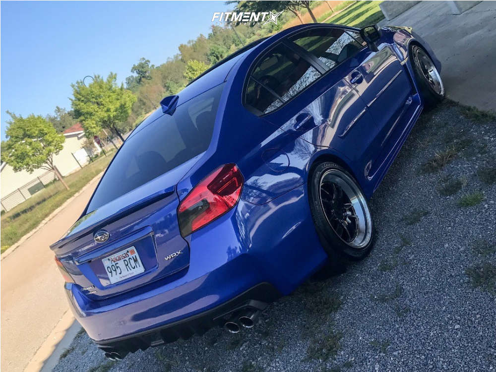 2018 Subaru WRX Premium with 18x9.5 F1R F102 and Lexani 245x40 on ...