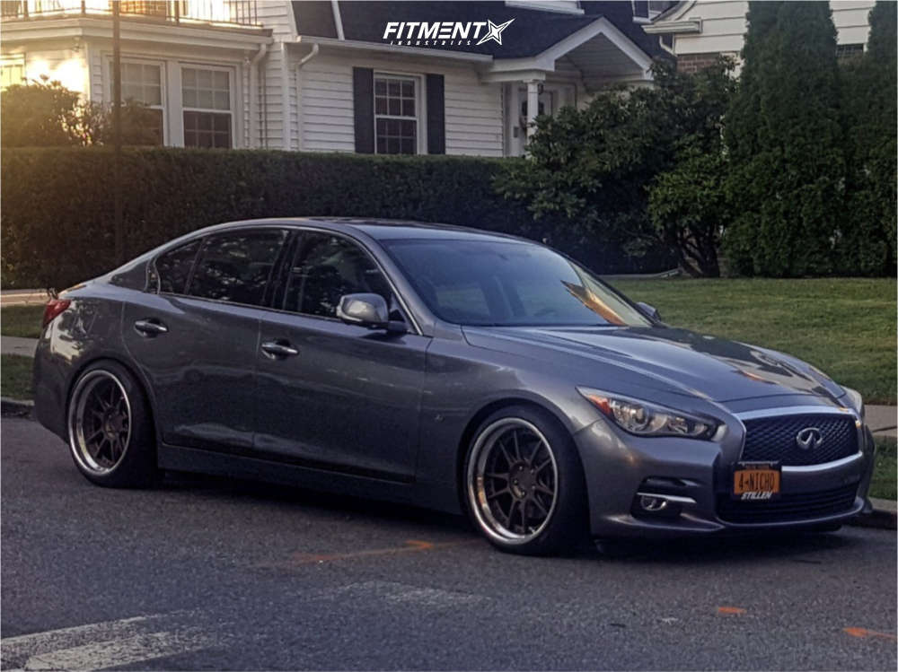 2014 INFINITI Q50 Premium with 19x9.5 Niche Chicane and Sumitomo 235x45 ...