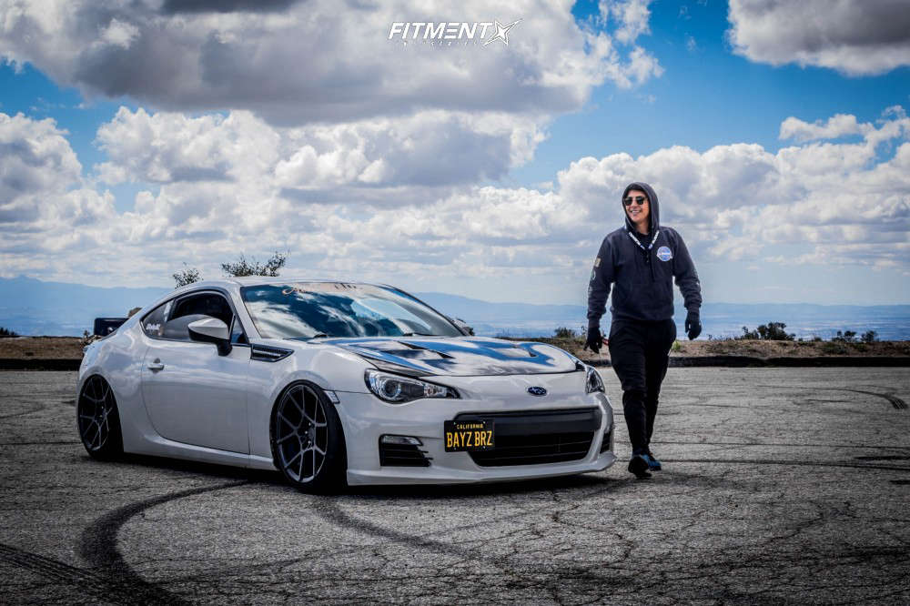 2015 Subaru BRZ Premium with 18x9.5 Rotiform Kps and Federal 225x45 on ...