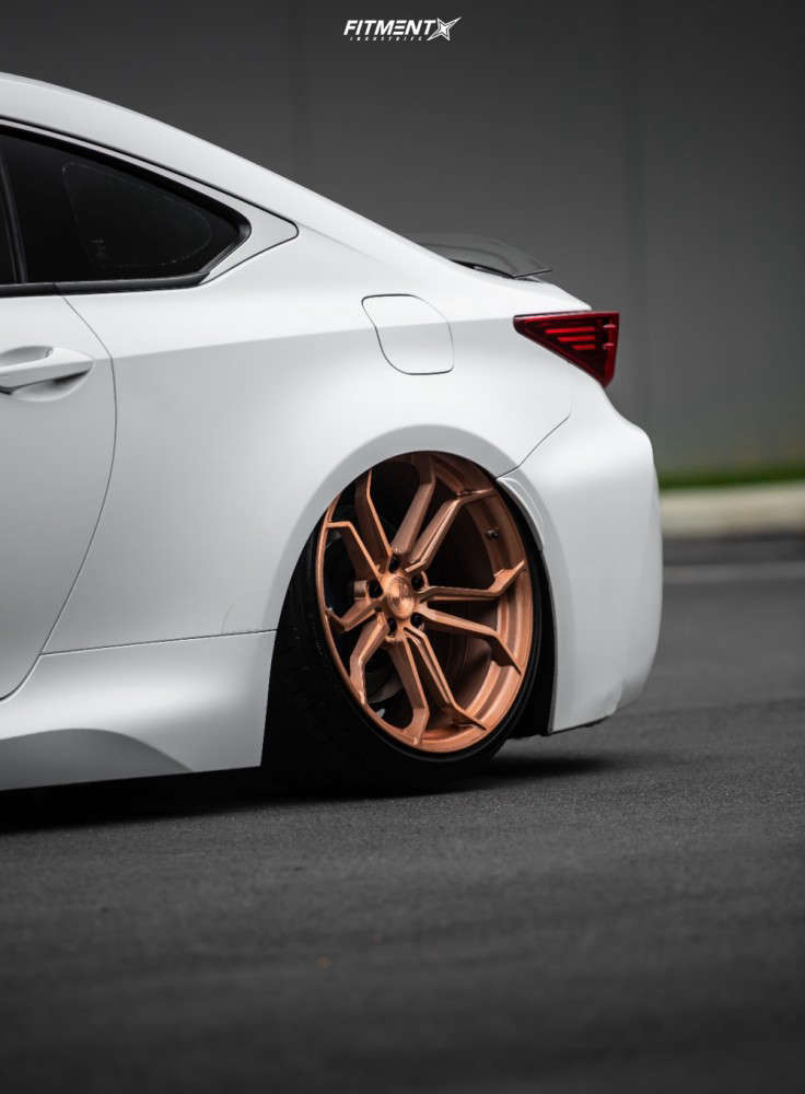 2015 Lexus RC F Base with 20x9.5 Avant Garde M632 and Toyo Tires 245x35 ...