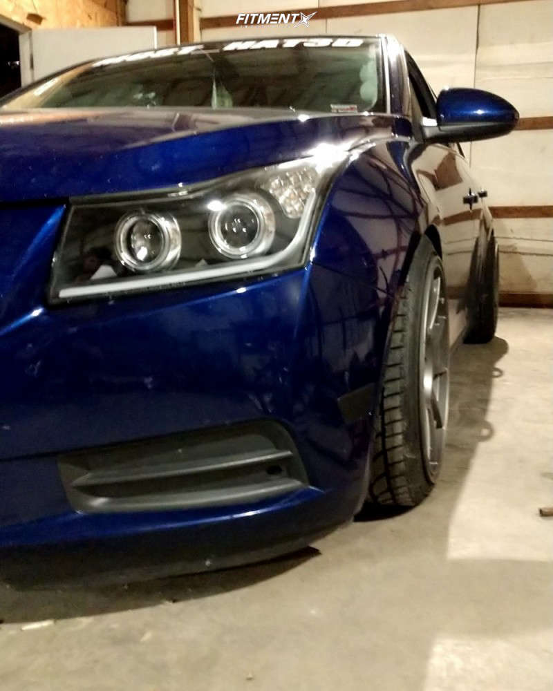 2012 Chevrolet Cruze LT with 18x8.5 ESR Sr13 and Achilles 205x40 on ...