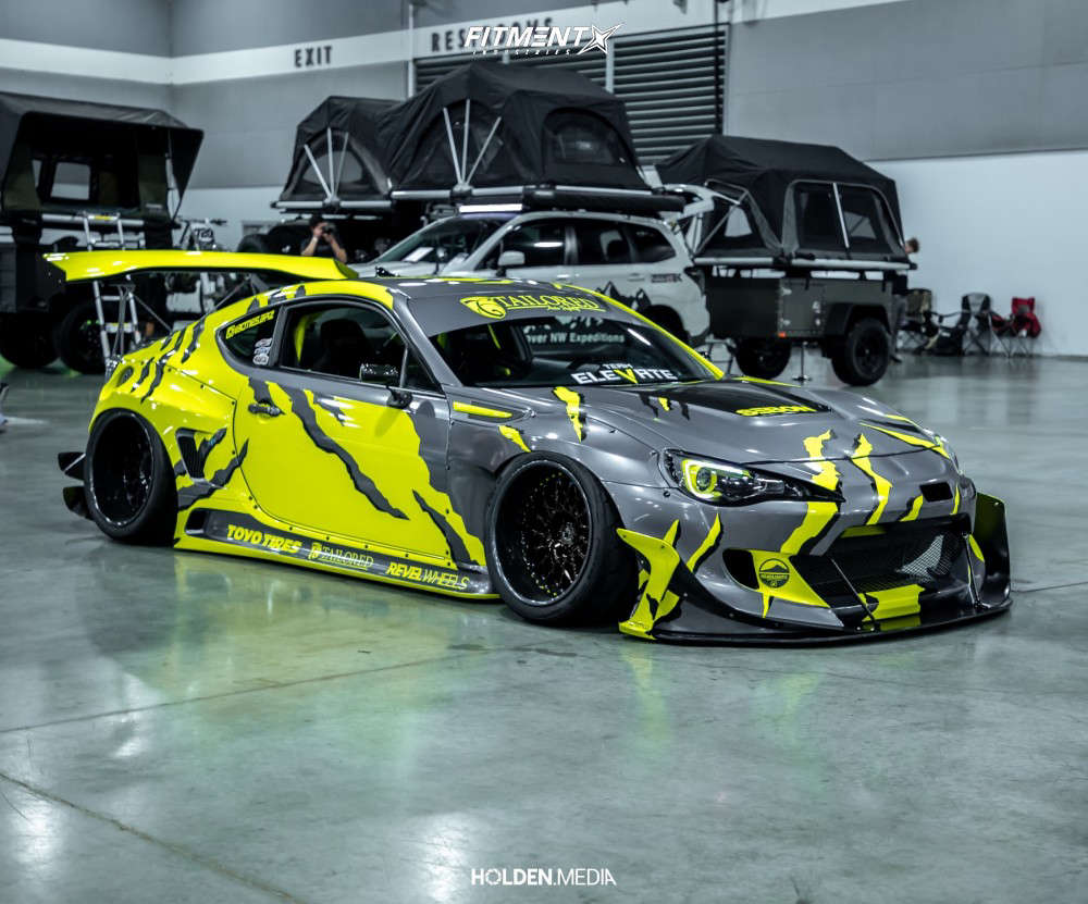 2013 Subaru BRZ Limited with 18x10 Revel Wheels Eva and Toyo Tires ...