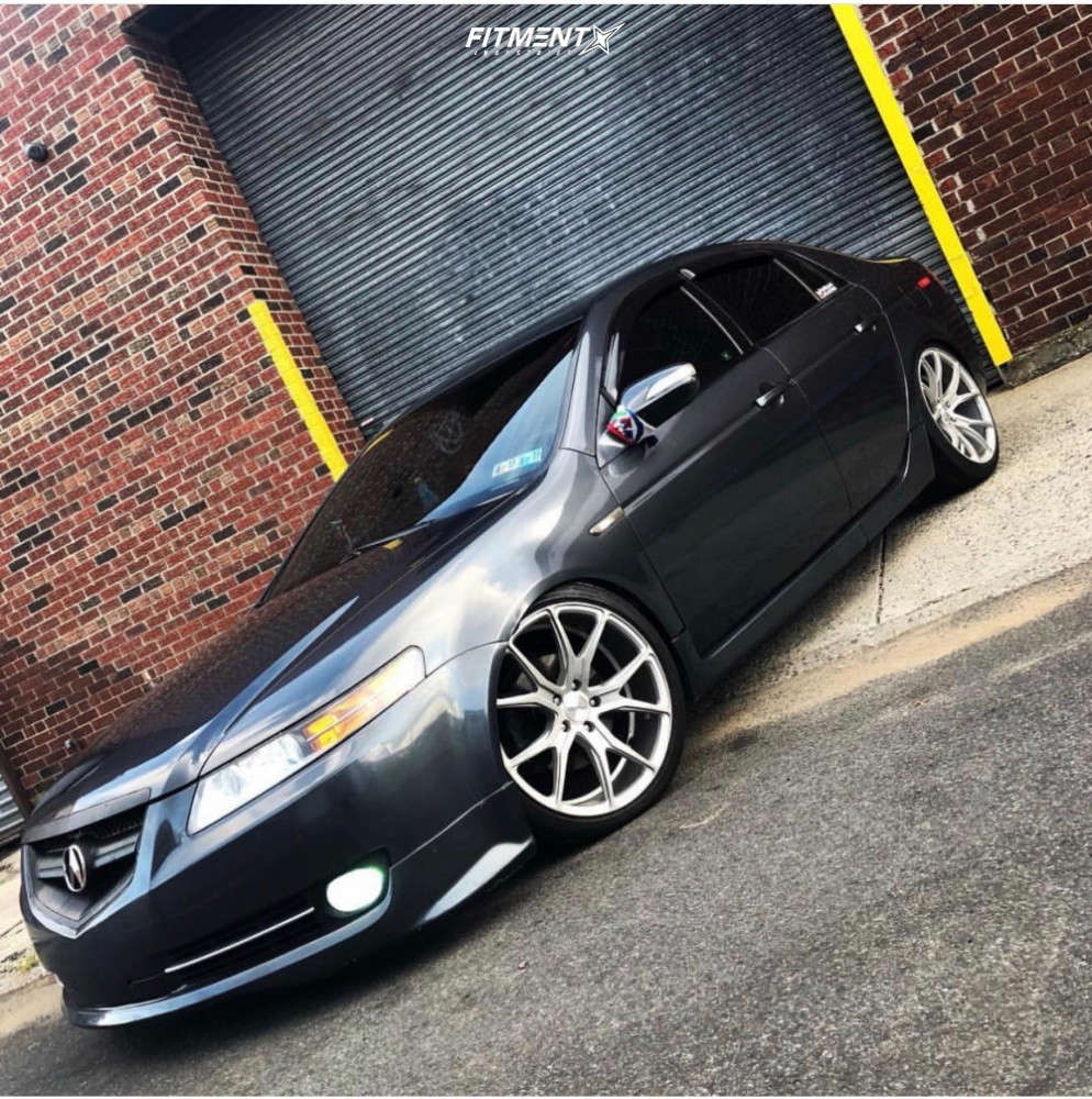 2007 Acura TL Base with 19x9.5 Varro Vd01 and Continental 235x40 on ...