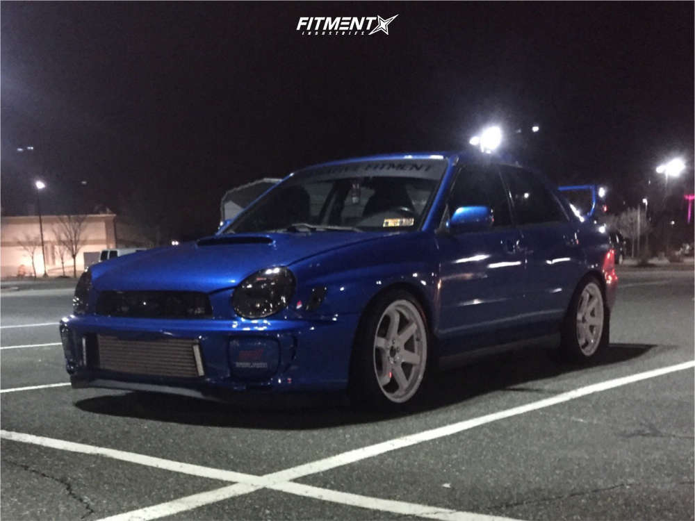 2002 Subaru WRX Base with 18x8.5 JNC JNC014 and Firestone 225x40 on ...